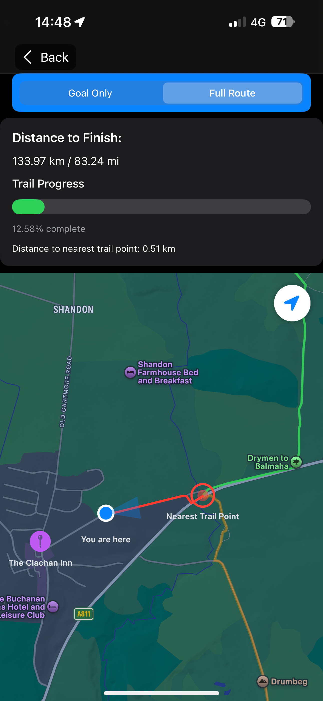 West Highland Way Map - GPS Trail Map & Route Guide (2025)